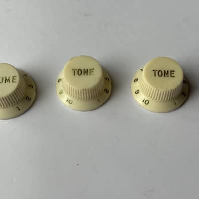 Vintage 1961 Fender Stratocaster Knobs | Reverb