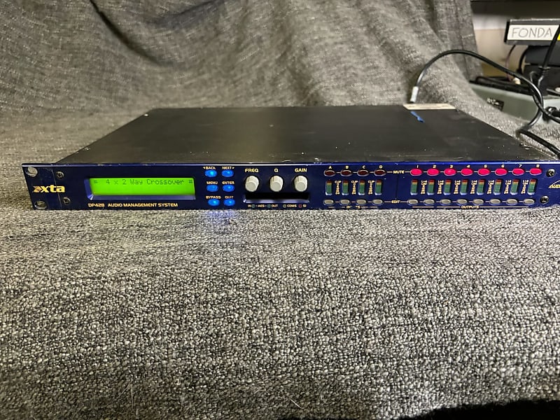 XTA DP448 System Controller/X-over/EQ | Reverb