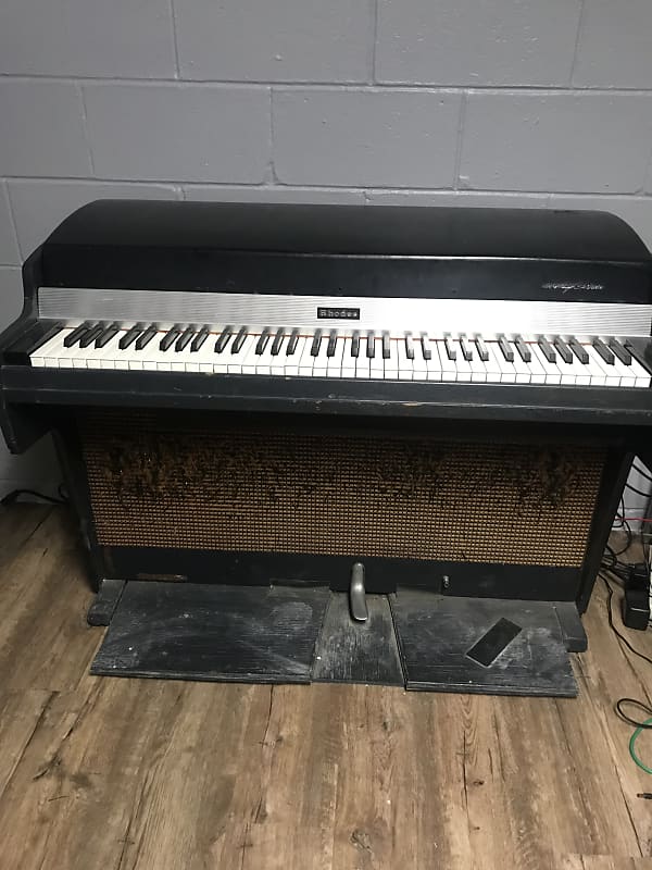 Rhodes FR-7055 student model 1970's Black | Reverb