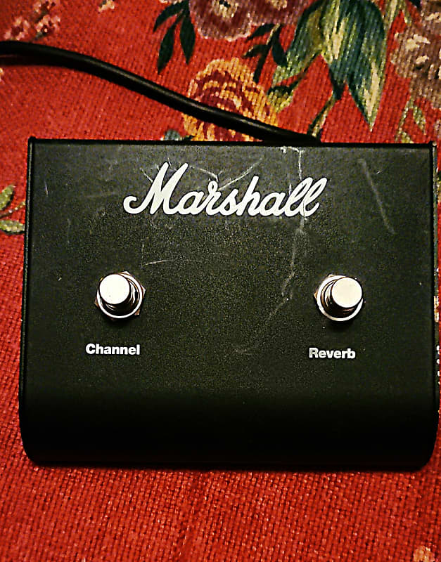 Marshall DSL 20 Footswitch Matte Black | Reverb