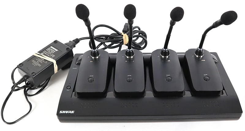 Shure MXWNCS8 Wireless Microphone Charging System w/ 4 | Reverb