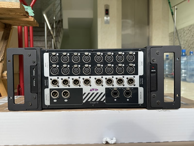 Avid VENUE Stage 16 AVB Enabled Remote I/O Box for | Reverb Canada