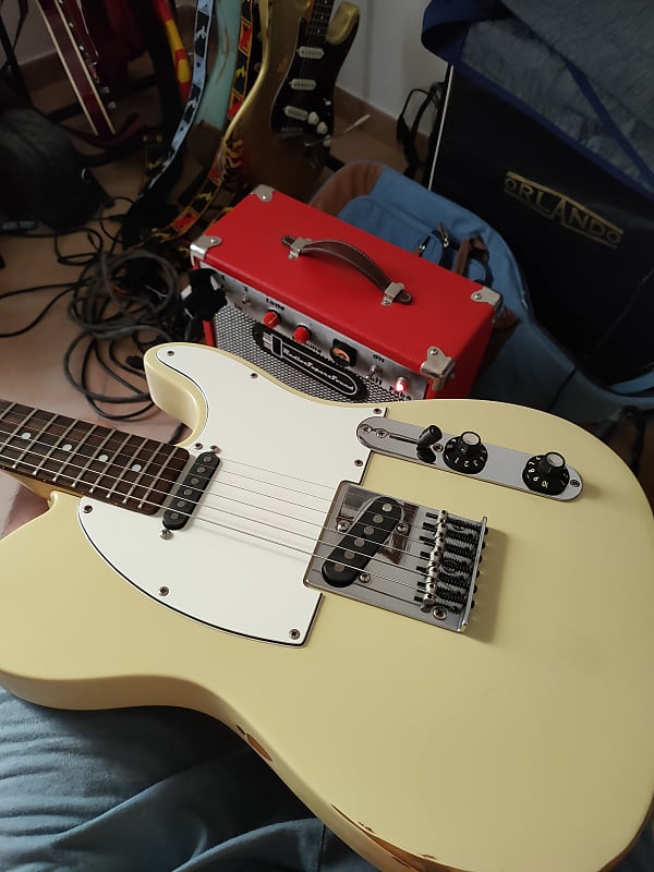 Custom Telecaster relic ALL NITRO Rio Grande pickups | Reverb