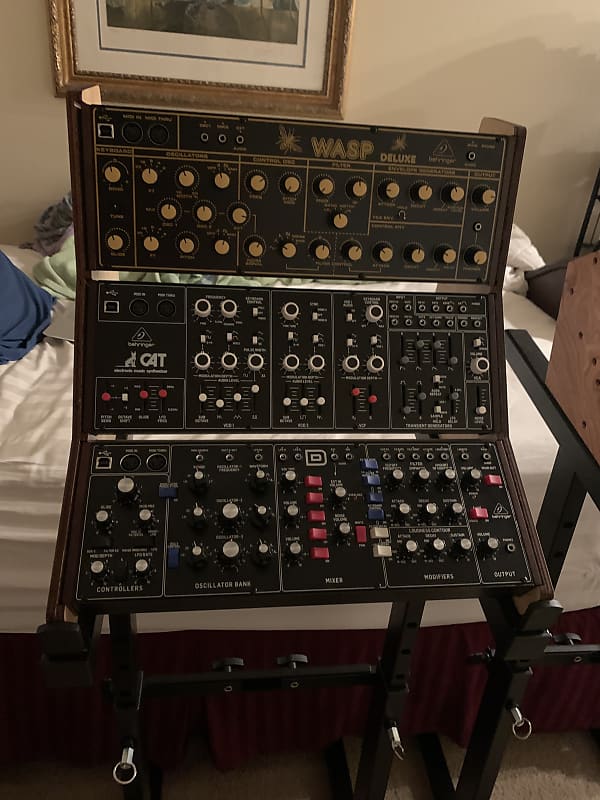 Behringer Synthesizer System Model D, Cat, and Wasp | Reverb Canada