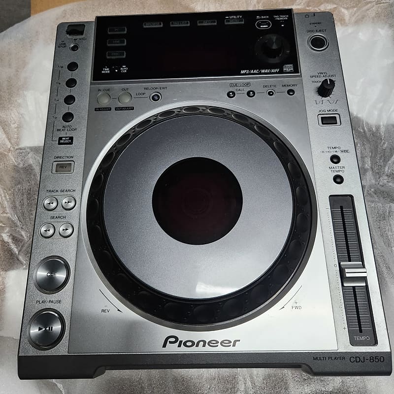 Pioneer CDJ 850 early 2010s - Silver - Excellent Condition | Reverb
