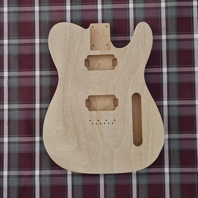 Woodtech Routing - 2 pc Mahogany - Arm & Belly Cut - Double | Reverb