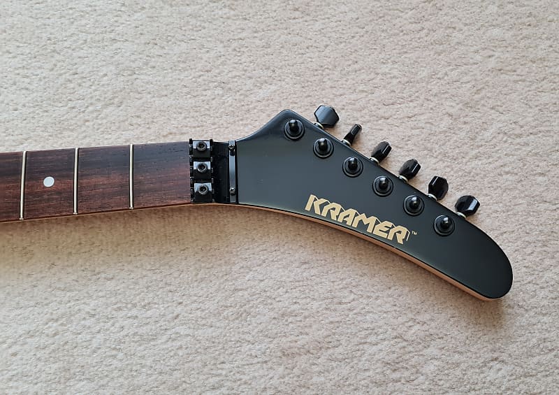 Vintage Kramer neck made by ESP from 1987 banana | Reverb Australia