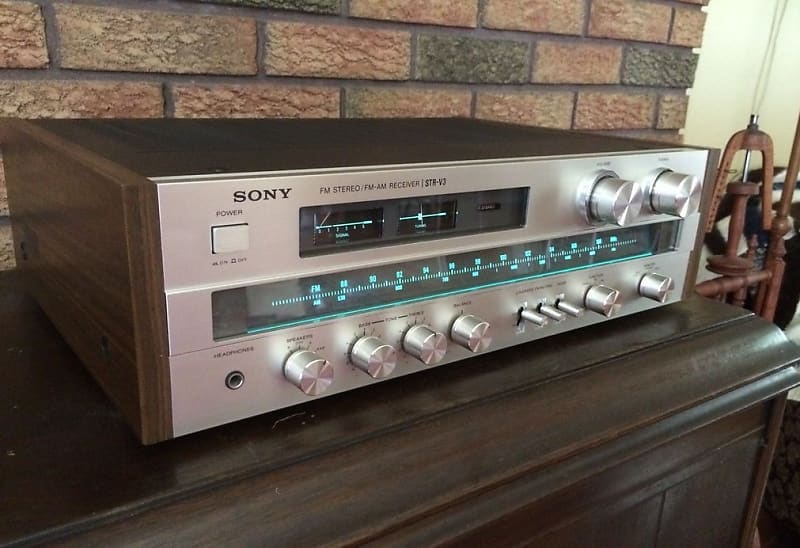 Vintage Sony STR-V3 Stereo Amplifier Receiver, Serviced, | Reverb