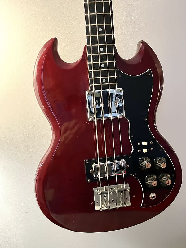 Teisco Global 30" Short Scale Bass / Gibson EB3 Style | Reverb