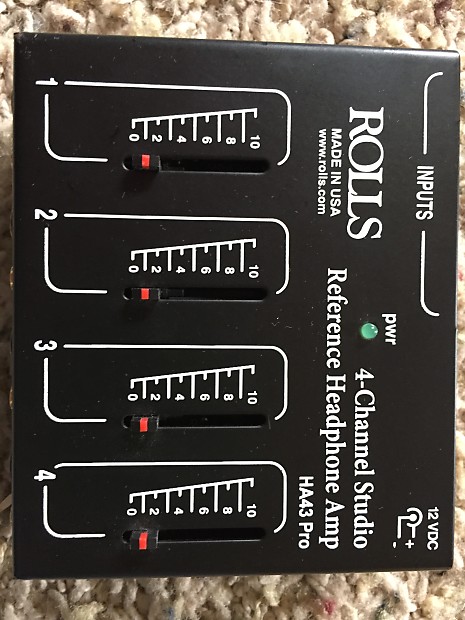Rolls HA43 Headphone Amp | Reverb
