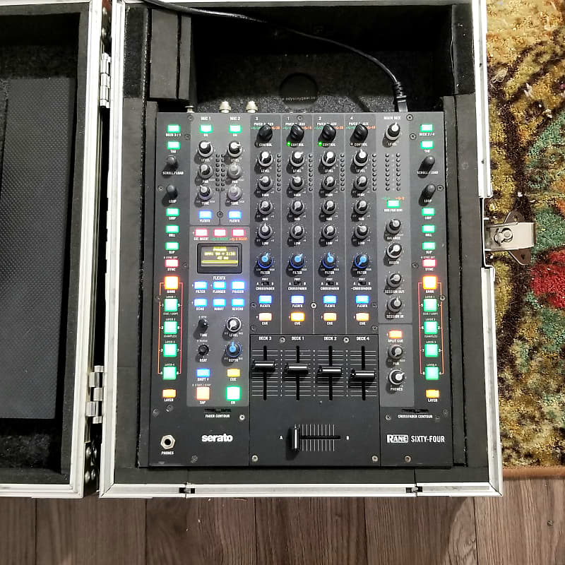 Rane Sixty Four 64 4-channel Professional DJ Mixer w/Odyssey | Reverb