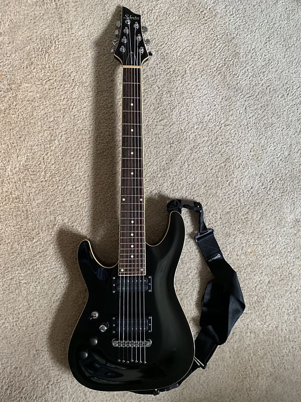 Schecter C-7 Standard Left Handed (7 string) 2009-2010 Gloss | Reverb