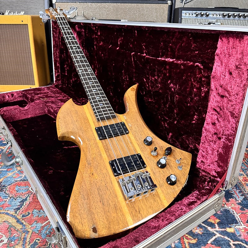 BC Rich Mockingbird Bass USA 1976-77 Longhorn w/Neal Moser | Reverb UK