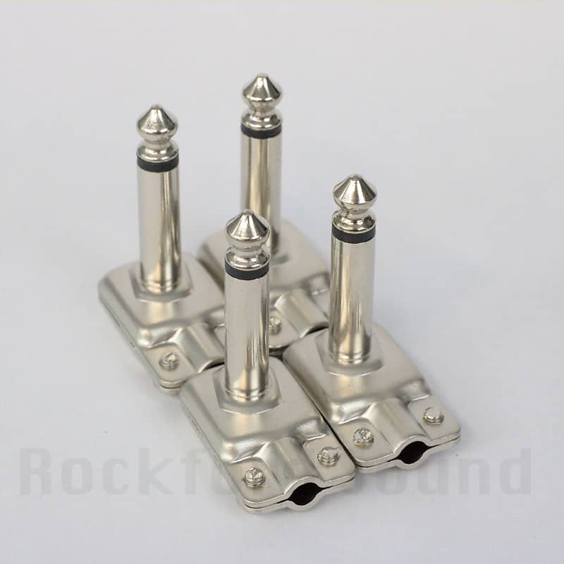 Squareplug SP400 – 4 pcs Low-Profile ¼” Right Angle Pancake | Reverb