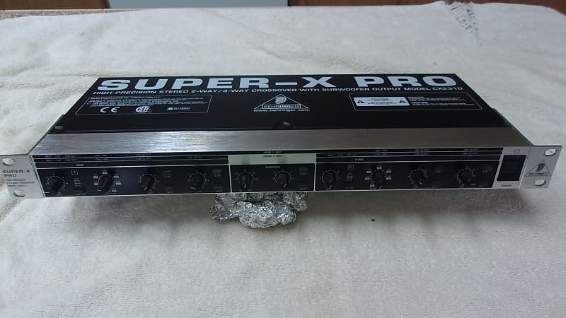 XLT Behringer Super X- Pro Crossover | Reverb