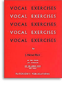 J. Michael Diack: Vocal Exercises On Tone Placing And | Reverb