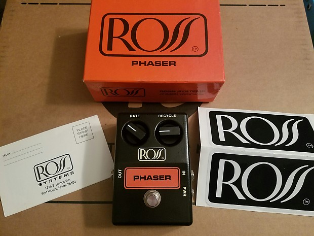 Ross Phaser (Mint In Original Box!) | Reverb