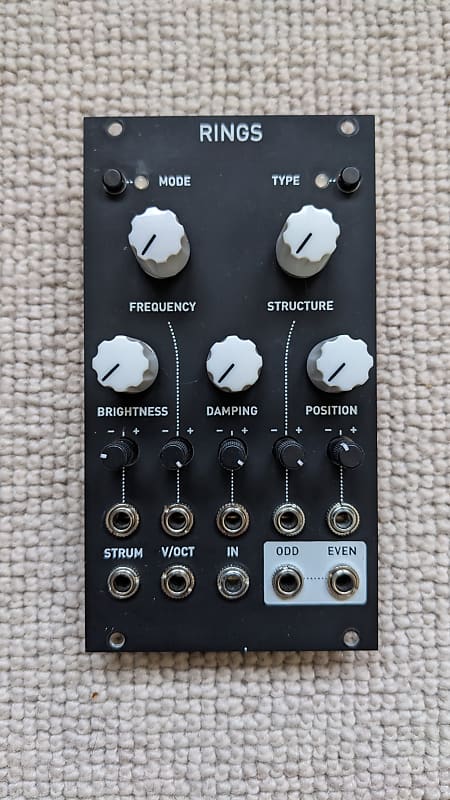 Mutable Instruments Rings Eurorack (DIY) | Reverb