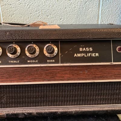 Randall Commander Bass Power head 1973 black | Reverb