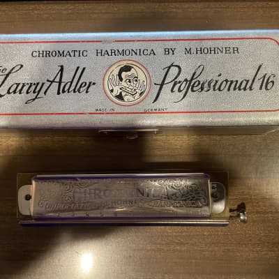 Chromatic Harmonica Lot of 2, Hohner Larry Adler Professional | Reverb