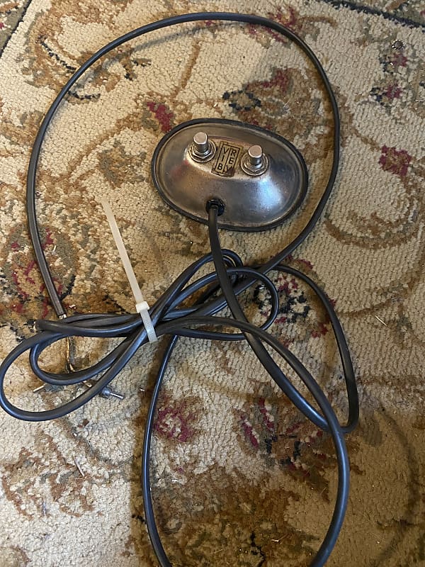 Vintage Fender Twin reverb footswitch | Reverb