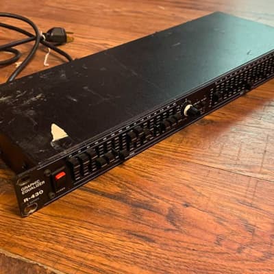 DOD R-430 Graphic Equalizer EQ Late '80s - Early '90s - Black | Reverb