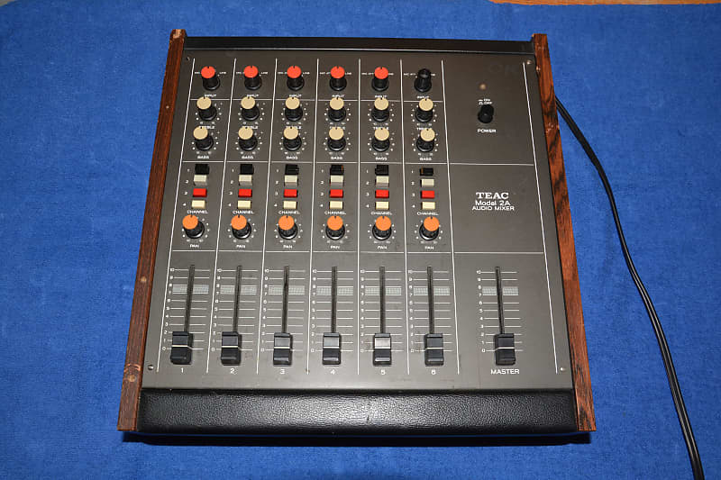 Teac Model 2A Mixer – Refurbished – '70s/'80s | Reverb
