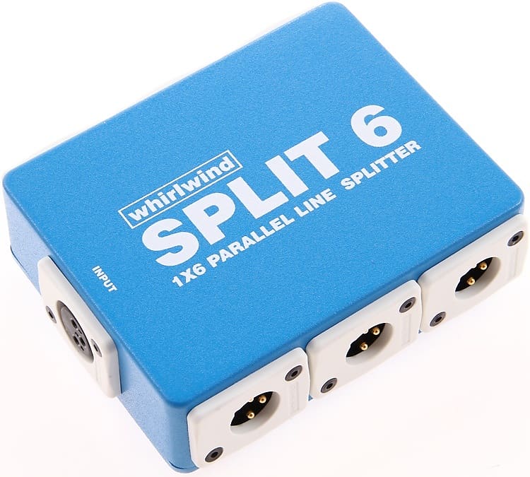 Whirlwind SPLIT 6 Line Level Parallel Splitter | Reverb