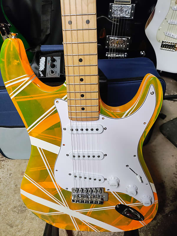Frankenstrat - Acrylic Strat | Reverb