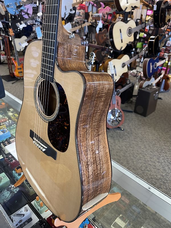 Martin Custom Shop D14 Koa Cutaway NAMM 2022 | Reverb