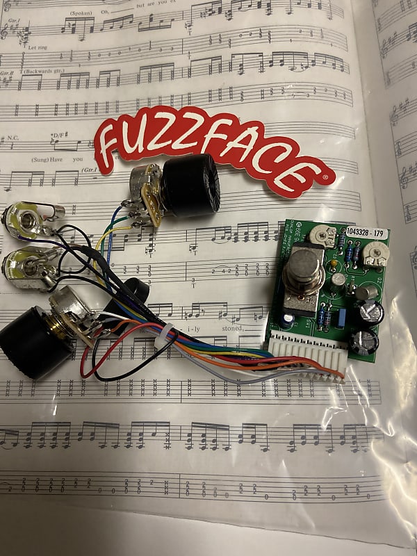 Germanium fuzz face circuit - complete JDF2 | Reverb