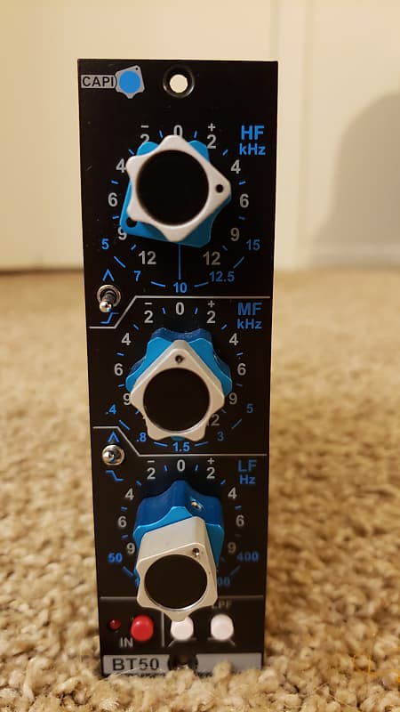 Chicago Audio Products CAPI BT50 like API 550 500 series | Reverb