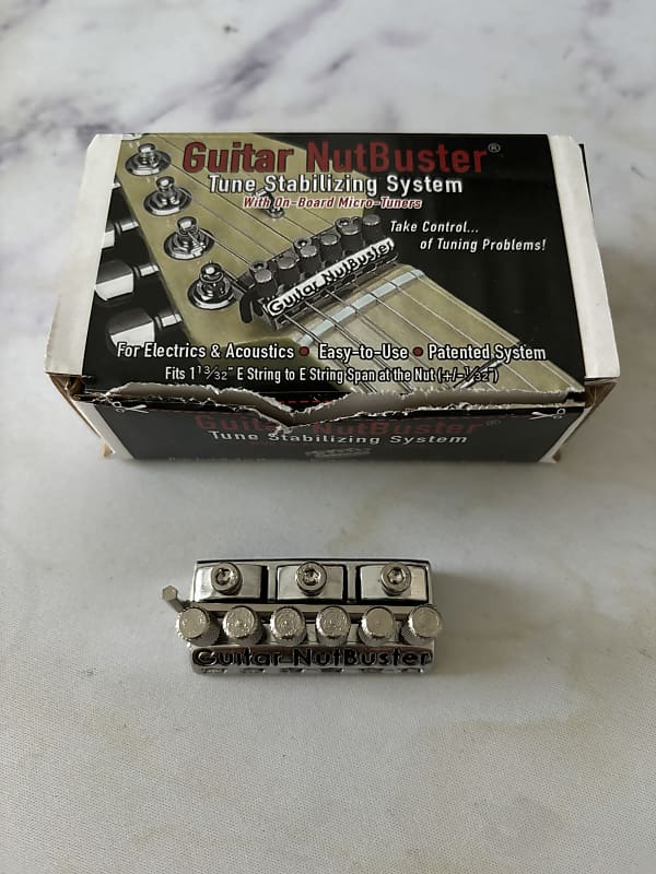 Guitar Nutbuster - Floating Locking Nut for Strat | Reverb