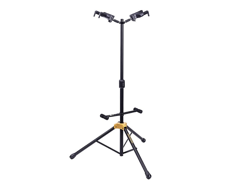 Hercules GS422B Plus Auto Grip Double Guitar Stand | Reverb