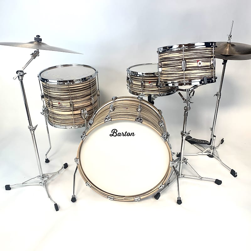 Barton Essiental Beech 13/16/22 Zebrawood | Reverb
