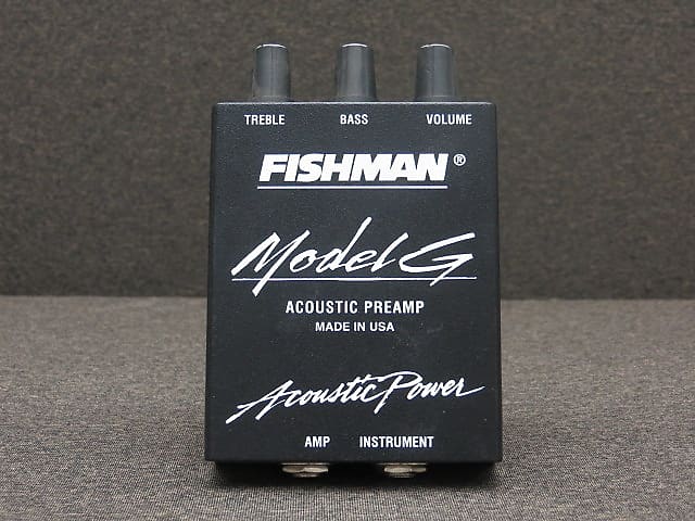 Fishman Model G Acoustic Guitar Pre-Amp | Reverb