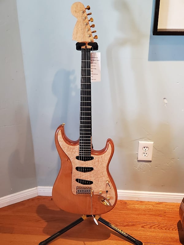 Import Custom Made Strat Style 1990s Natural | Reverb Australia