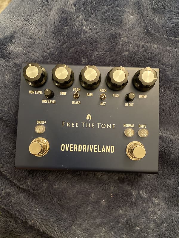 Free The Tone Overdriveland 2020s - Deep blue/black | Reverb