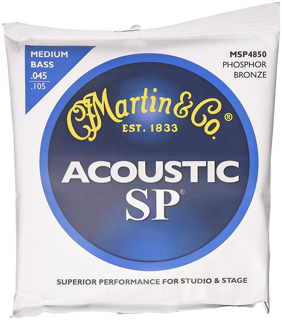 Martin MSP4850 SP 92/8 Medium Acoustic Bass Strings | Reverb España