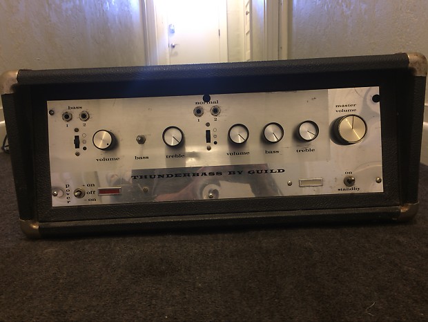 1960's GUILD Thunderbass "QUANTUM" all tube Bass Amp RARE! | Reverb