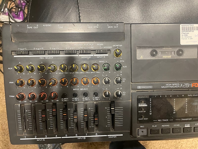 Fostex X-28H Four track recorder | Reverb