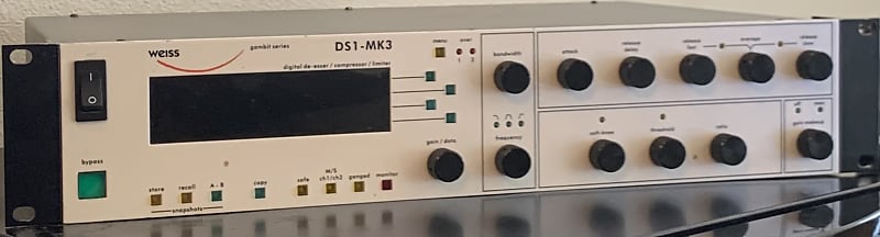 Weiss DS1-MK3: De-Esser/Compressor/Limiter | Reverb