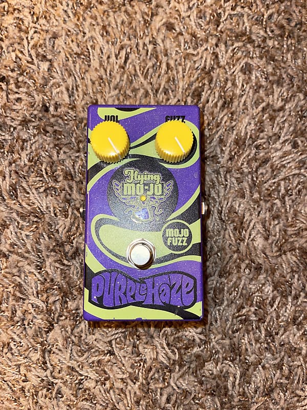 Flying Mo-Jo Mojo Fuzz Purple Haze Guitar Effects Pedal | Reverb