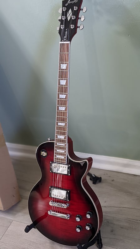 Firefly FFLP Electric Guitar - Black Cherry Burst (2020) | Reverb