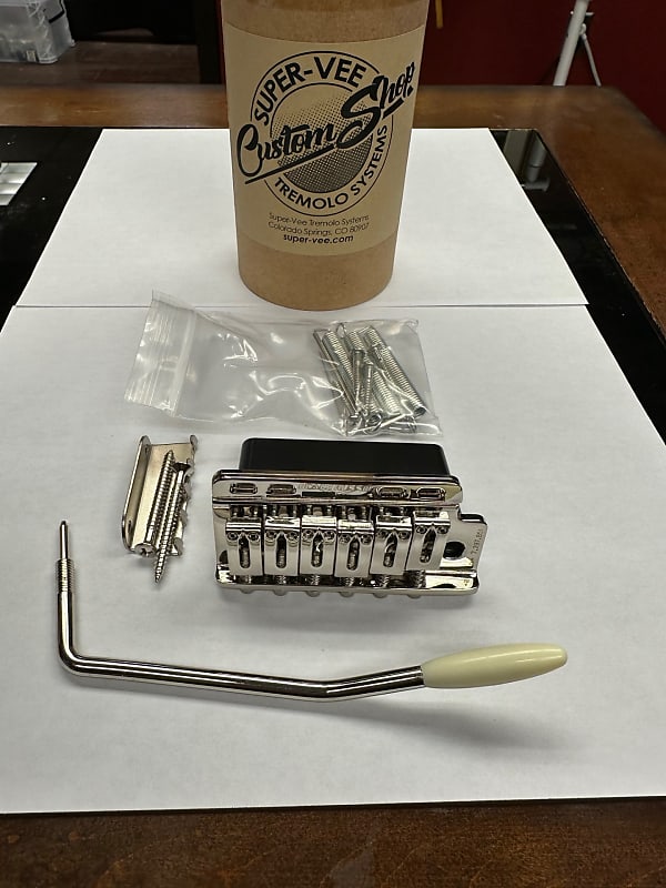 Super-Vee Blade Runner Tremolo system 6 screw mount vintage | Reverb