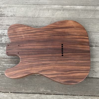 Unknown Rosewood Telecaster Thinline Body | Reverb