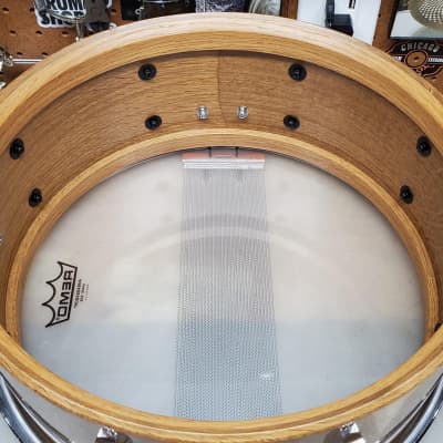 Custom 6”x14” Steam Bent Single Ply Snare Drum 2024 - White | Reverb