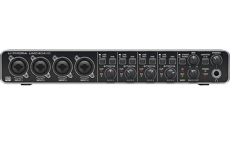 Behringer UMC404HD USB Audio Interface (DEMO) | Reverb
