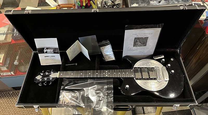 Zemaitis GZDF501 BK Disc Front 2007 - Black Original | Reverb