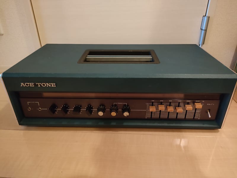 1978 Original Ace Tone GH-1 Blue Leather Guitar | Reverb Australia